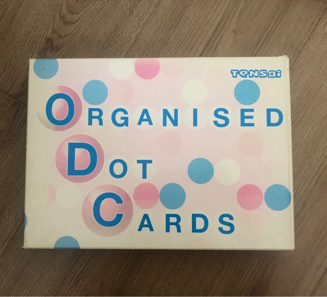 Flashcards organised dot cards, Hobbies & Toys, Books & Magazines ...