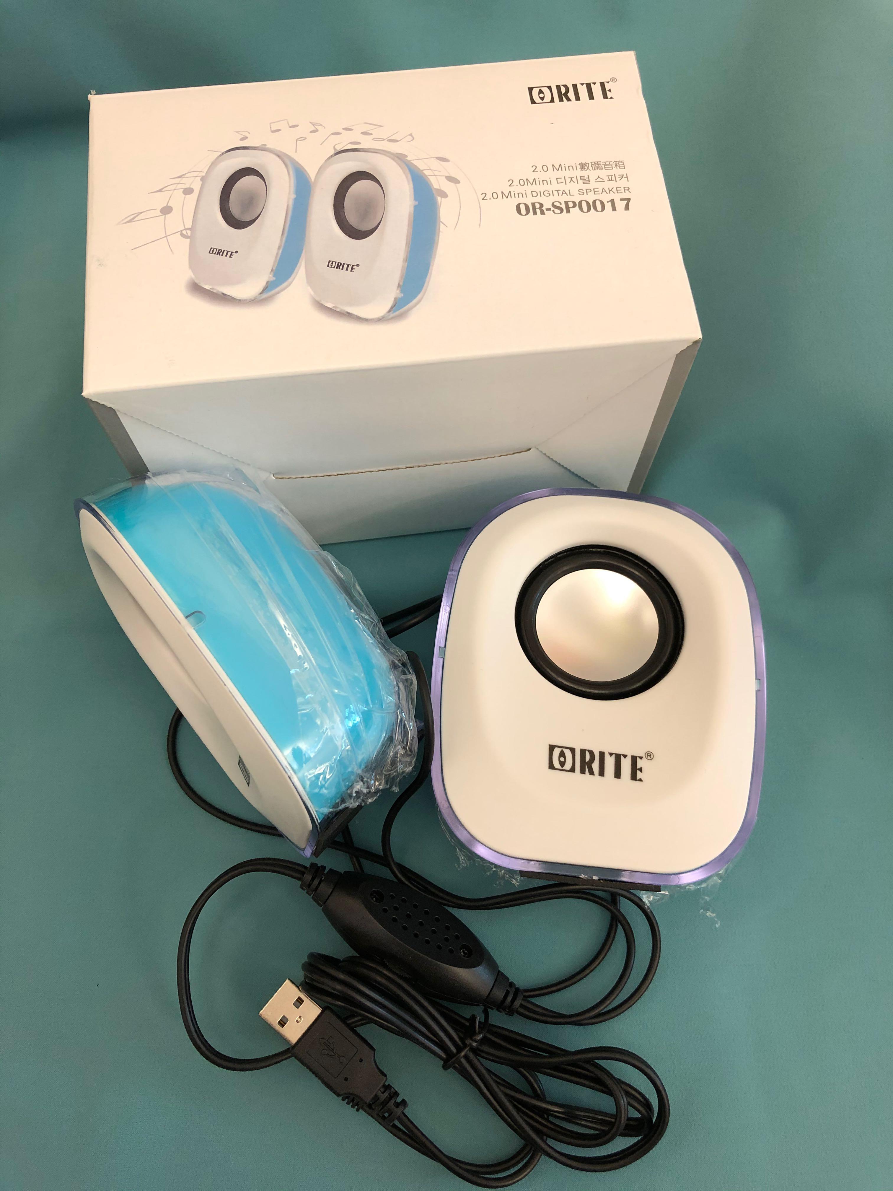 Orite USB小型喇叭, 音響器材, 可攜式音響設備 - Carousell