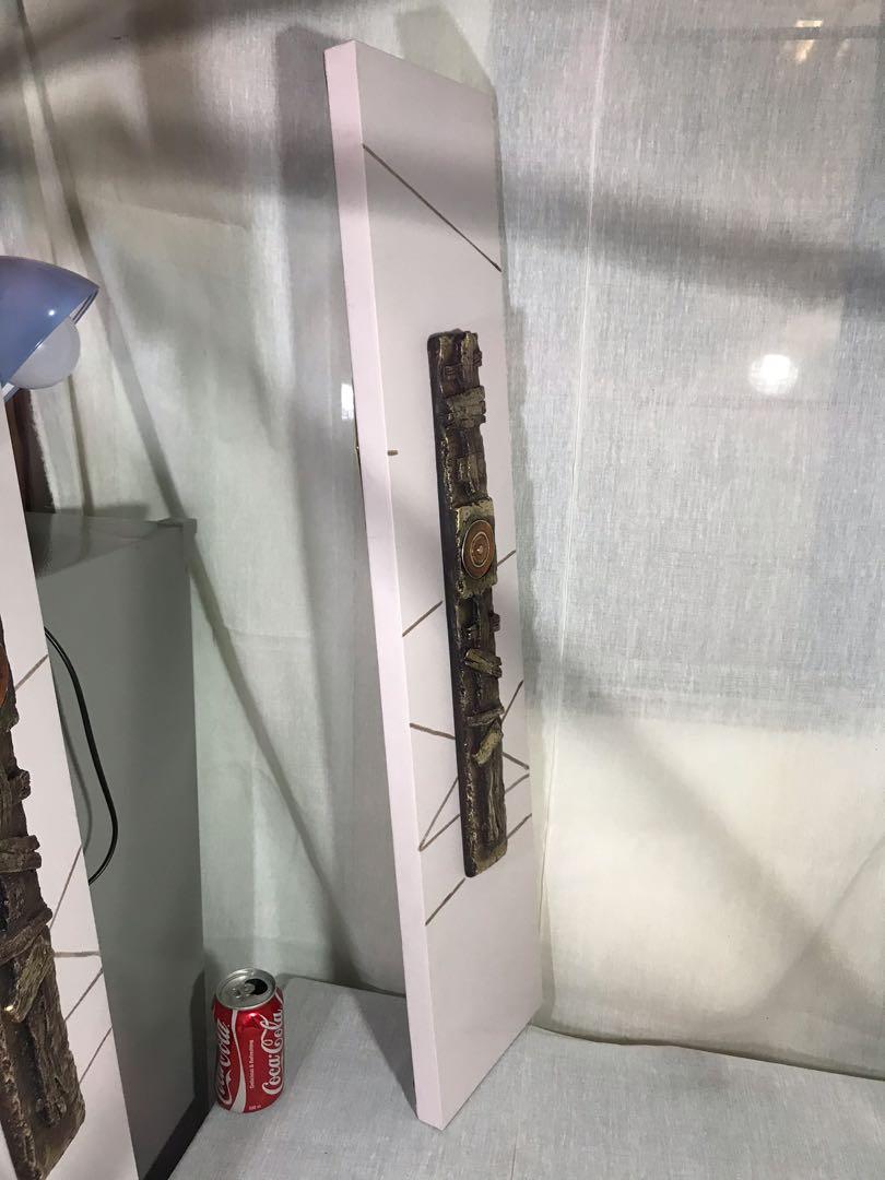 pair of 36 x 8 inches modern wall-hang artwork, Furniture & Home Living ...