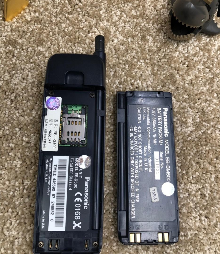 好成色英國生產Panasonic EB-G500, 手提電話, 電子書閱讀器 - Carousell