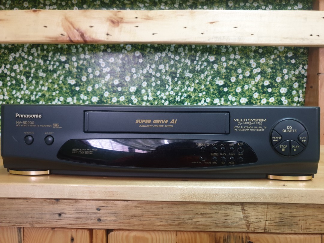 Panasonic VHS Player, Audio, Portable Music Players on Carousell