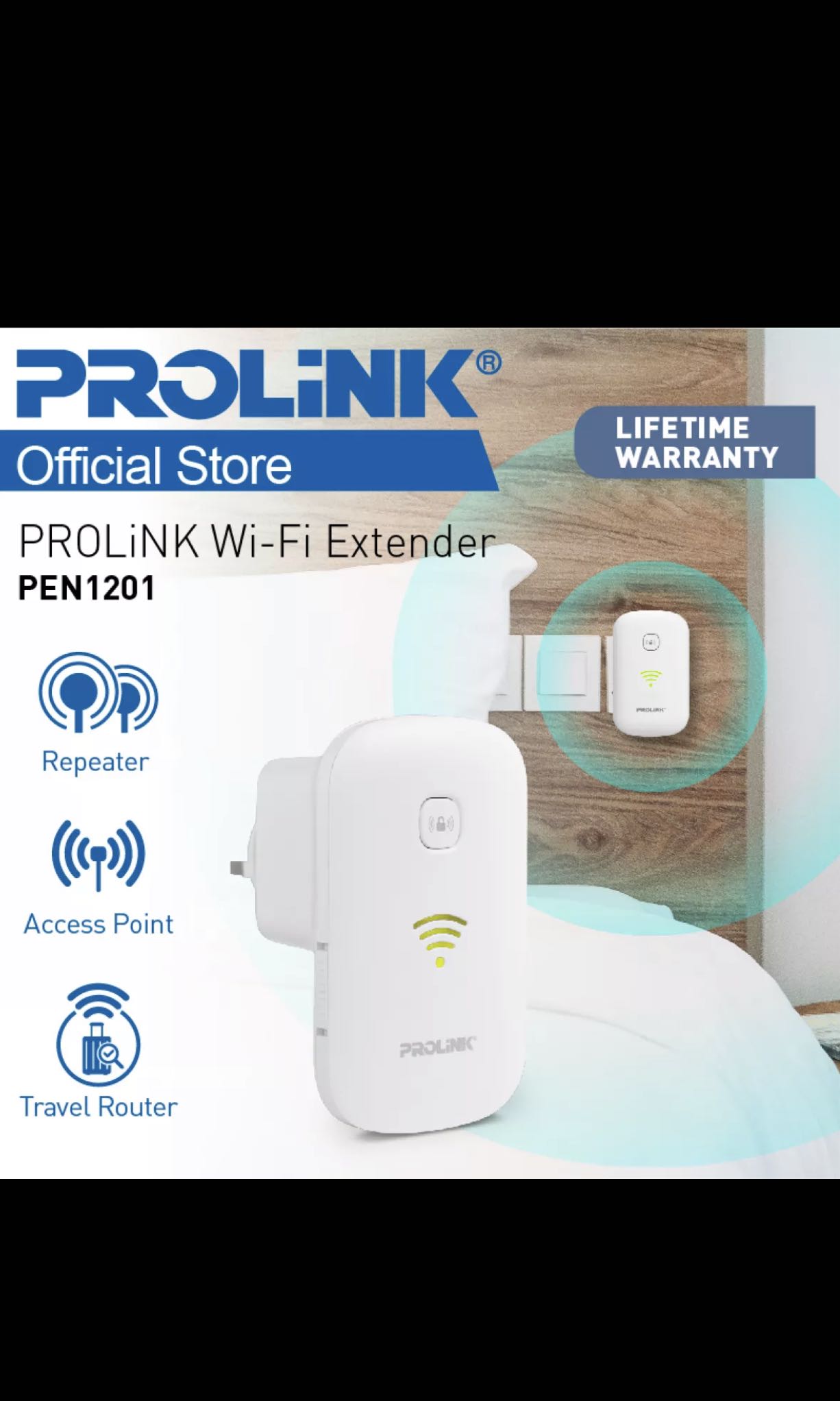Prolink PEN1201 Wifi Extender / Router / Access Point, Computers & Tech ...