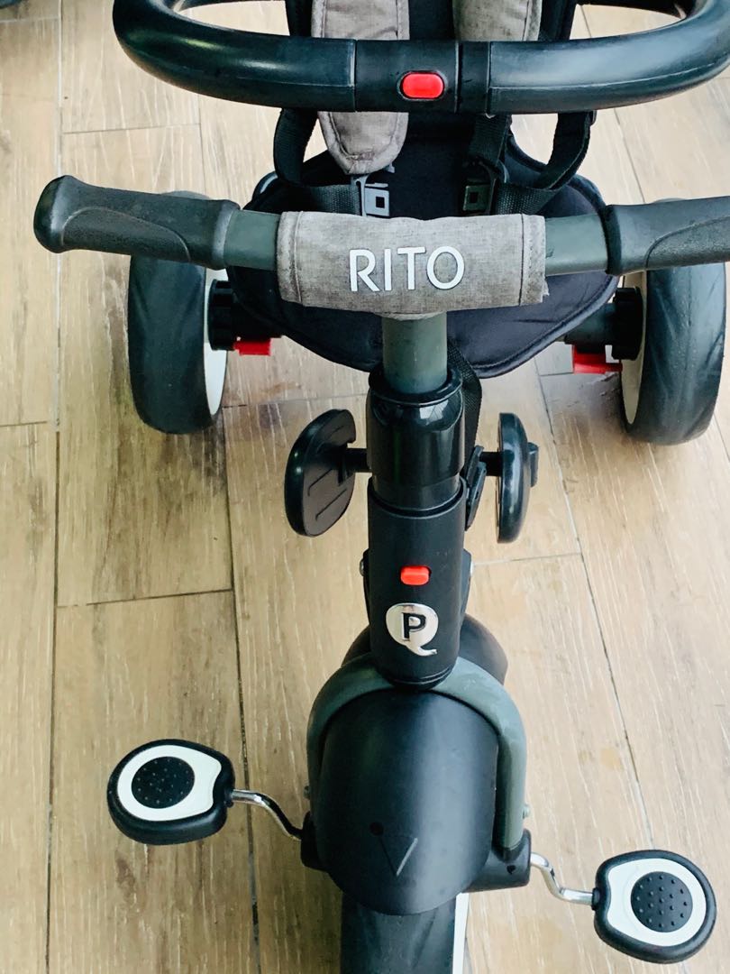 RITO QPLAY Tricycle foldable, Babies & Kids, Infant Playtime on Carousell