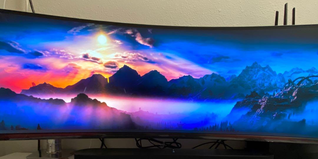 SAMSUNG CRG9 49 INCH MONITOR (LC49RG90SSEXXS), Computers & Tech, Parts ...
