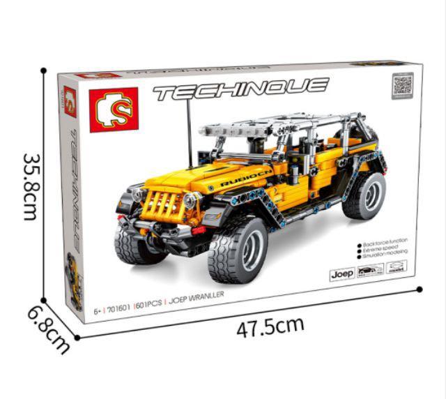 SD701601 Sembo Block Jeep Wrangler Model, Hobbies & Toys, Toys & Games ...