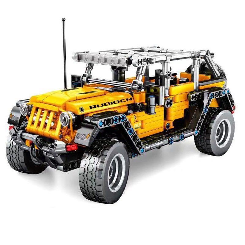 SD701601 Sembo Block Jeep Wrangler Model, Hobbies & Toys, Toys & Games ...