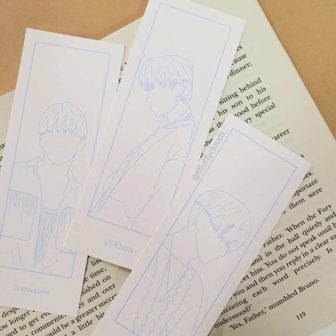 Seventeen bookmarks, Entertainment, K-Wave on Carousell