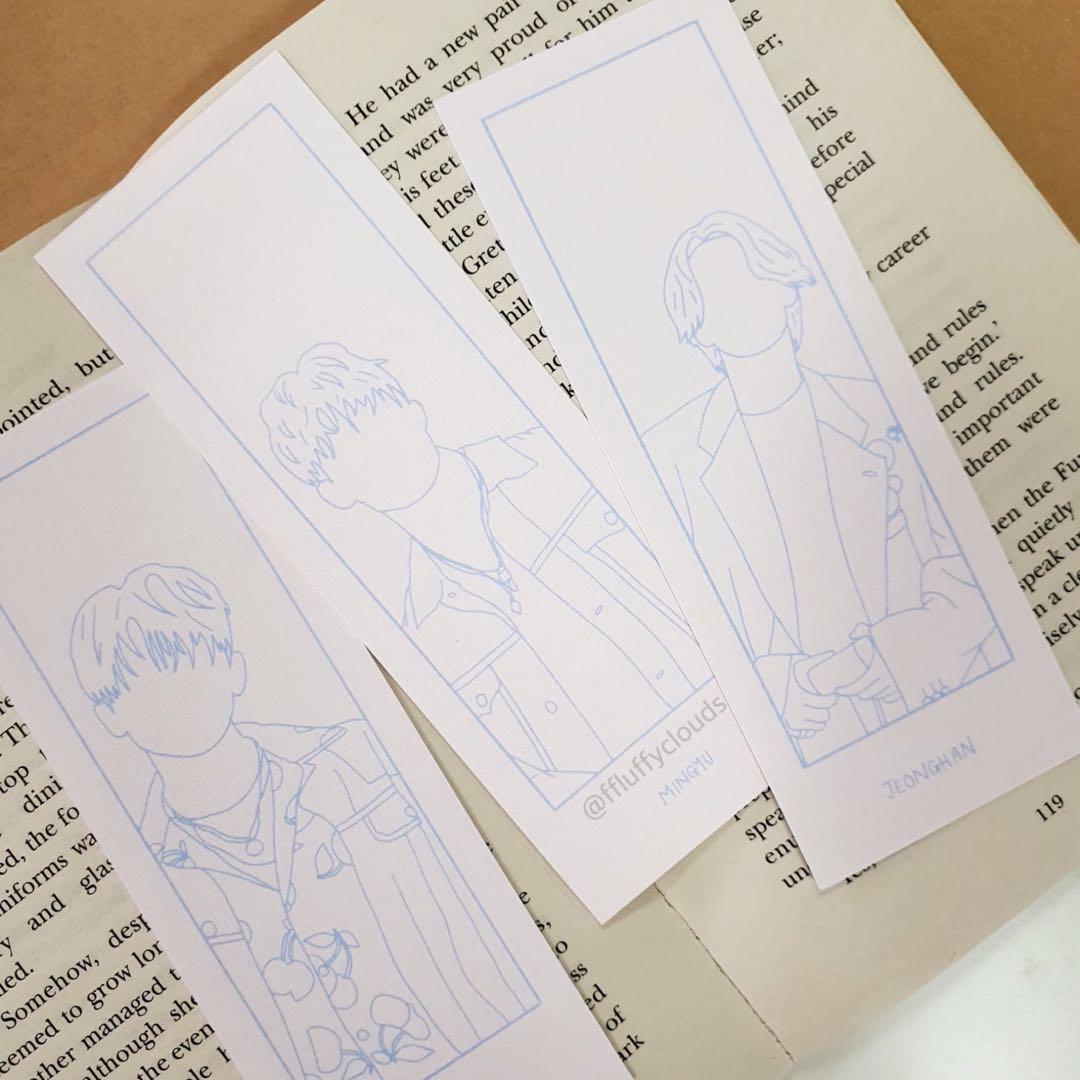 Seventeen bookmarks, Entertainment, K-Wave on Carousell