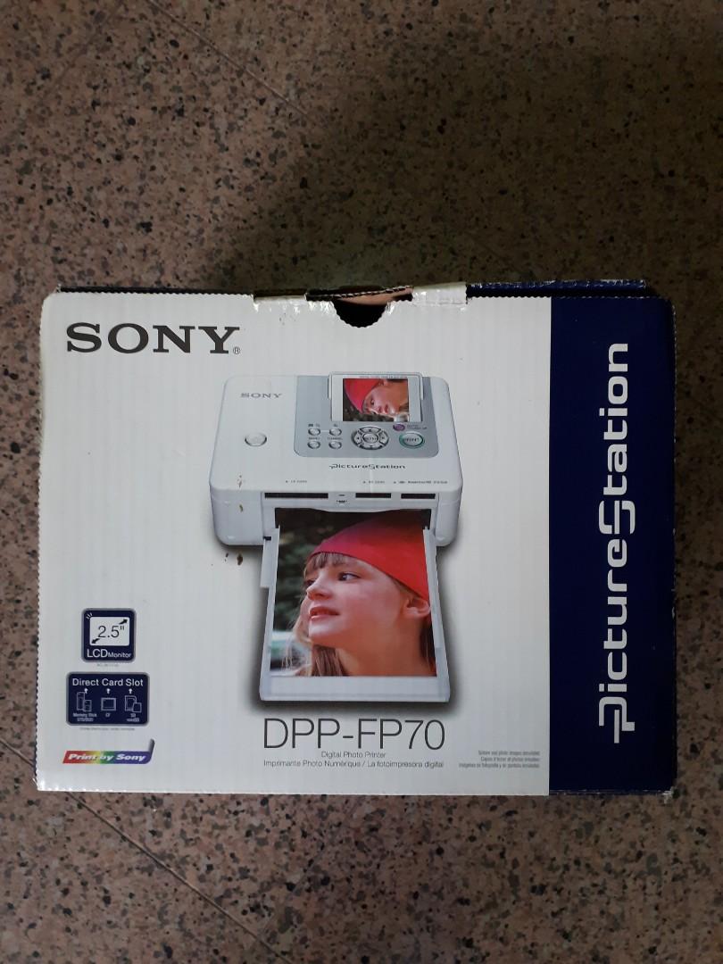 Sony Digital Photo Printer FP 70., Photography, Cameras on Carousell