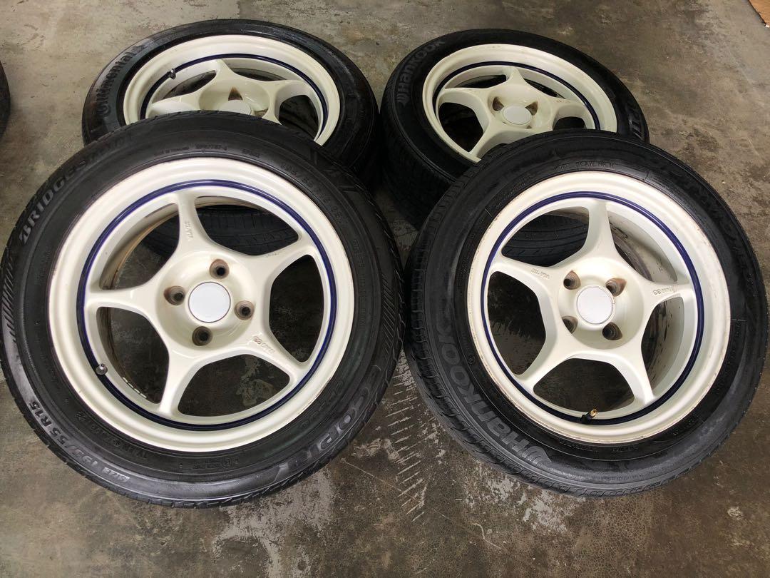 Sport Rim Enkei RPO1 15 inci, Auto Accessories on Carousell