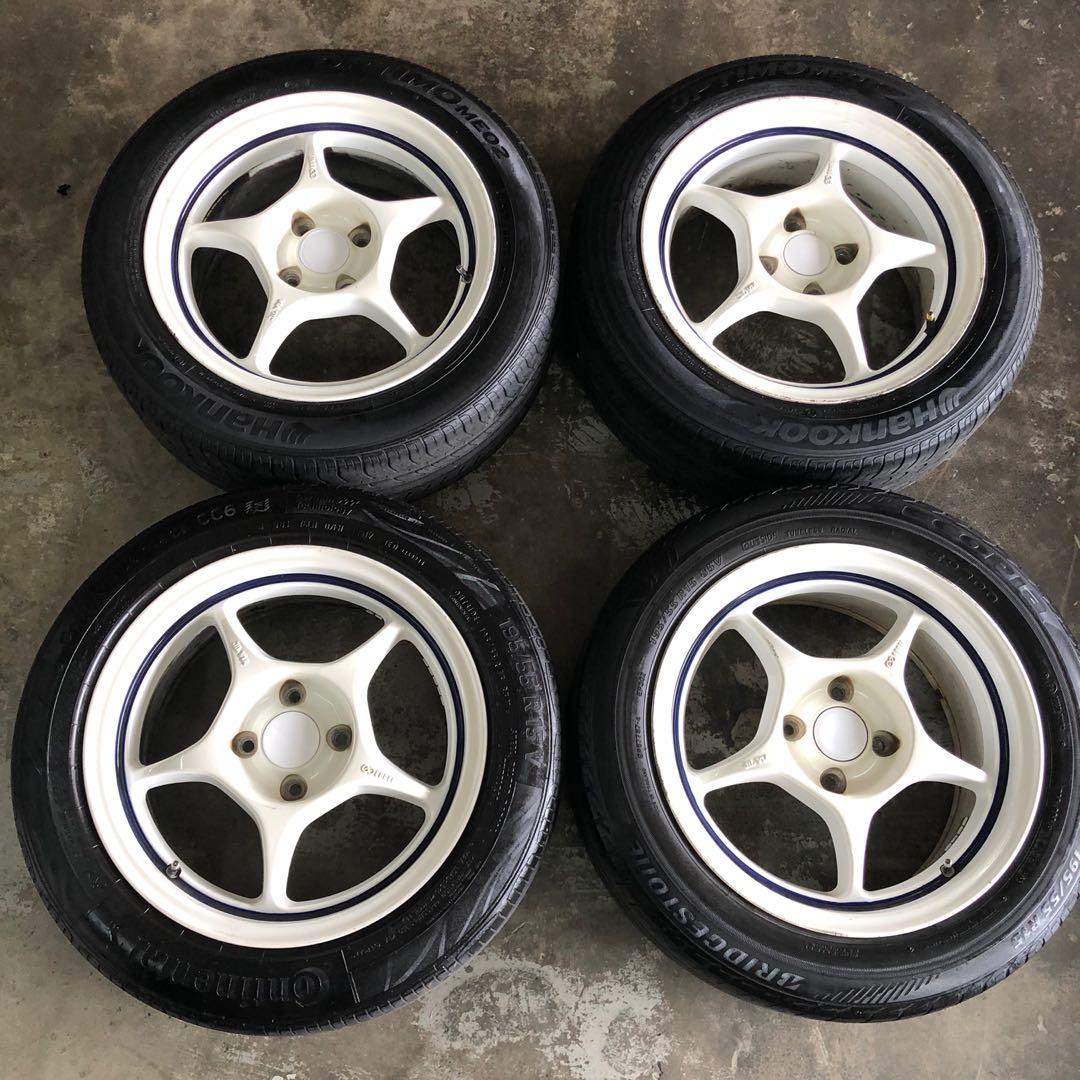 Sport Rim Enkei RPO1 15 inci, Auto Accessories on Carousell