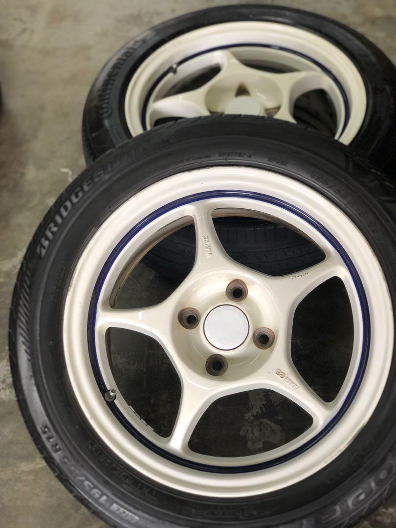 Sport Rim Enkei RPO1 15 inci, Auto Accessories on Carousell