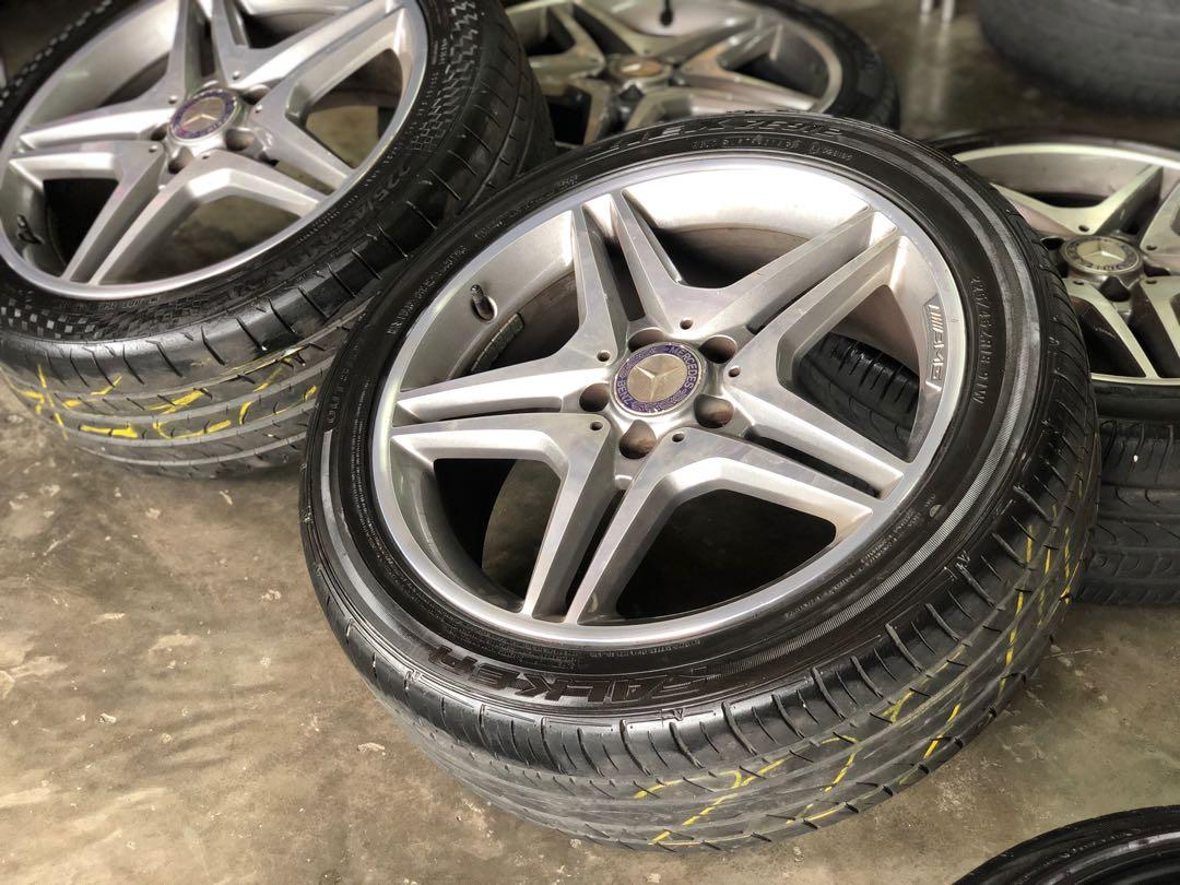 Sport Rim Mercedes Original CLA45 AMG 18, Auto Accessories on Carousell