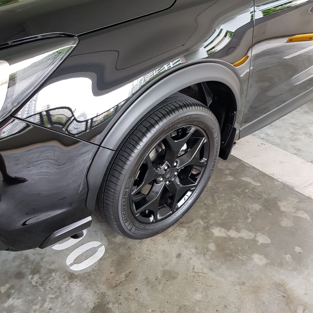 Subaru Forester SJ side fenders, Car Accessories, Accessories on Carousell
