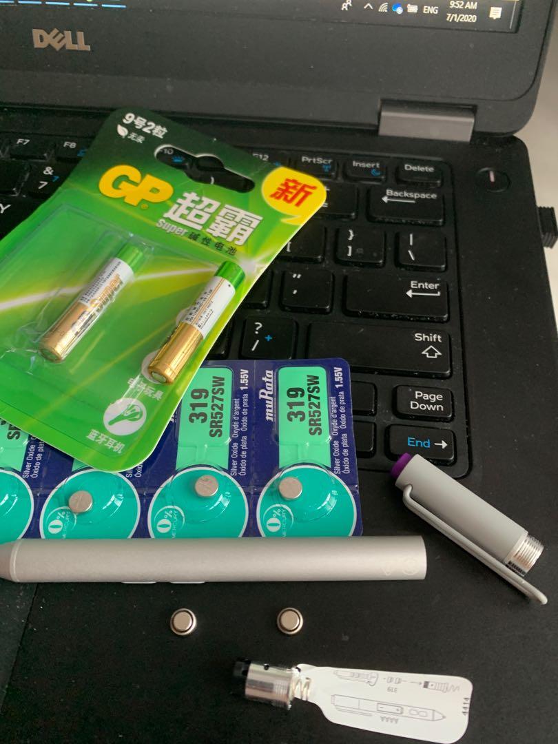 Surface pen battery AAAA and 319 pro 3 4 5 6 go, Computers & Tech ...