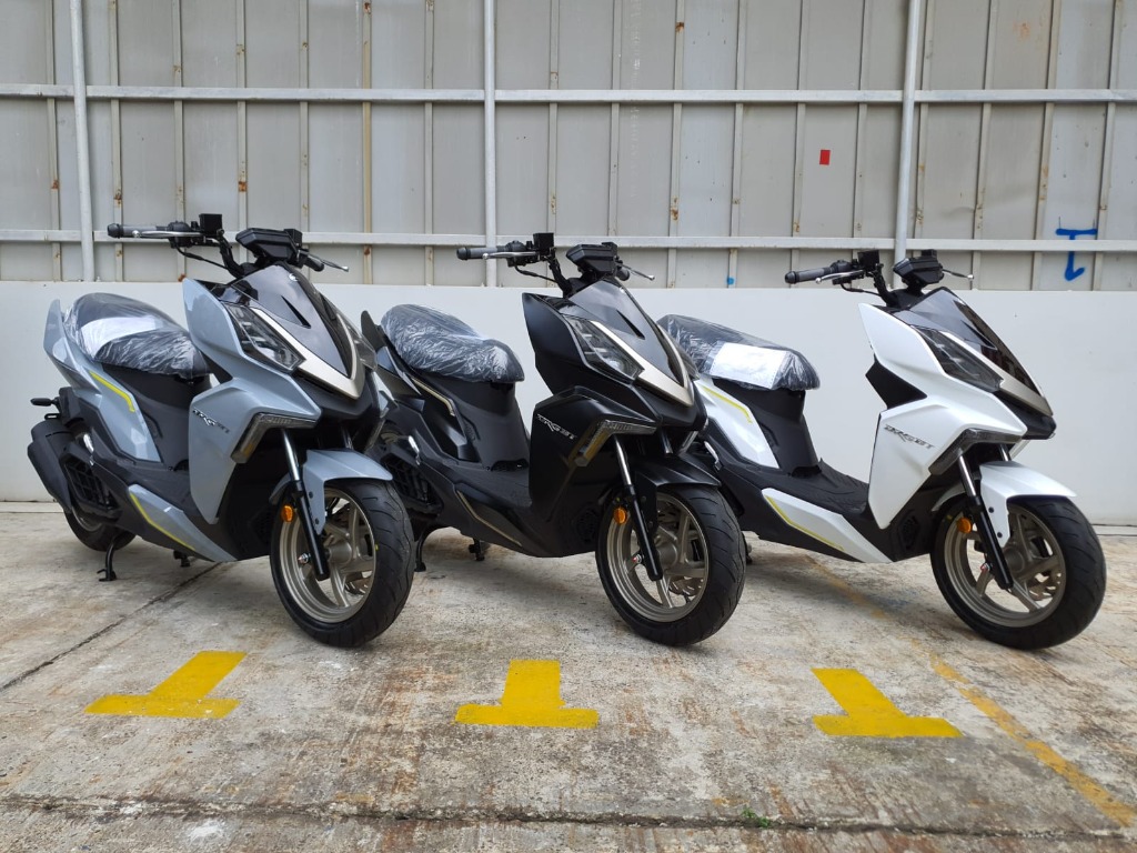 SYM DRG BT 158cc, Motorcycles, Motorcycles for Sale, Class 2B on Carousell
