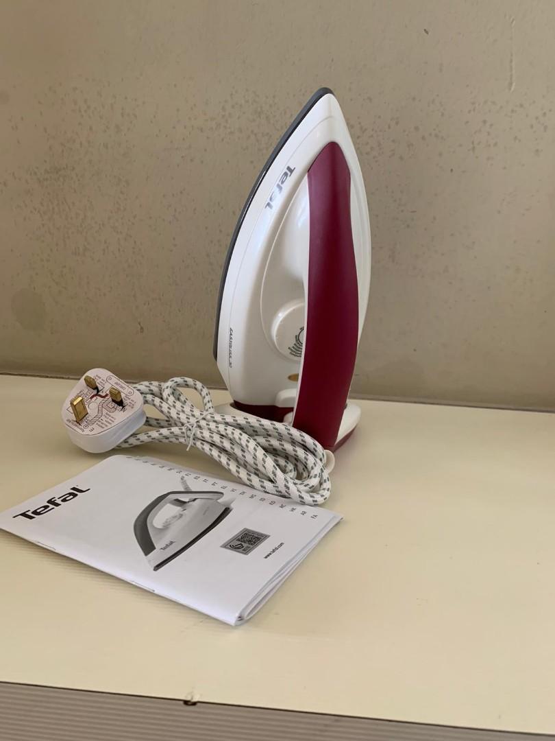 Tefal Easygliss Dry Iron Almost New, TV & Home Appliances, Irons & Steamers on Carousell