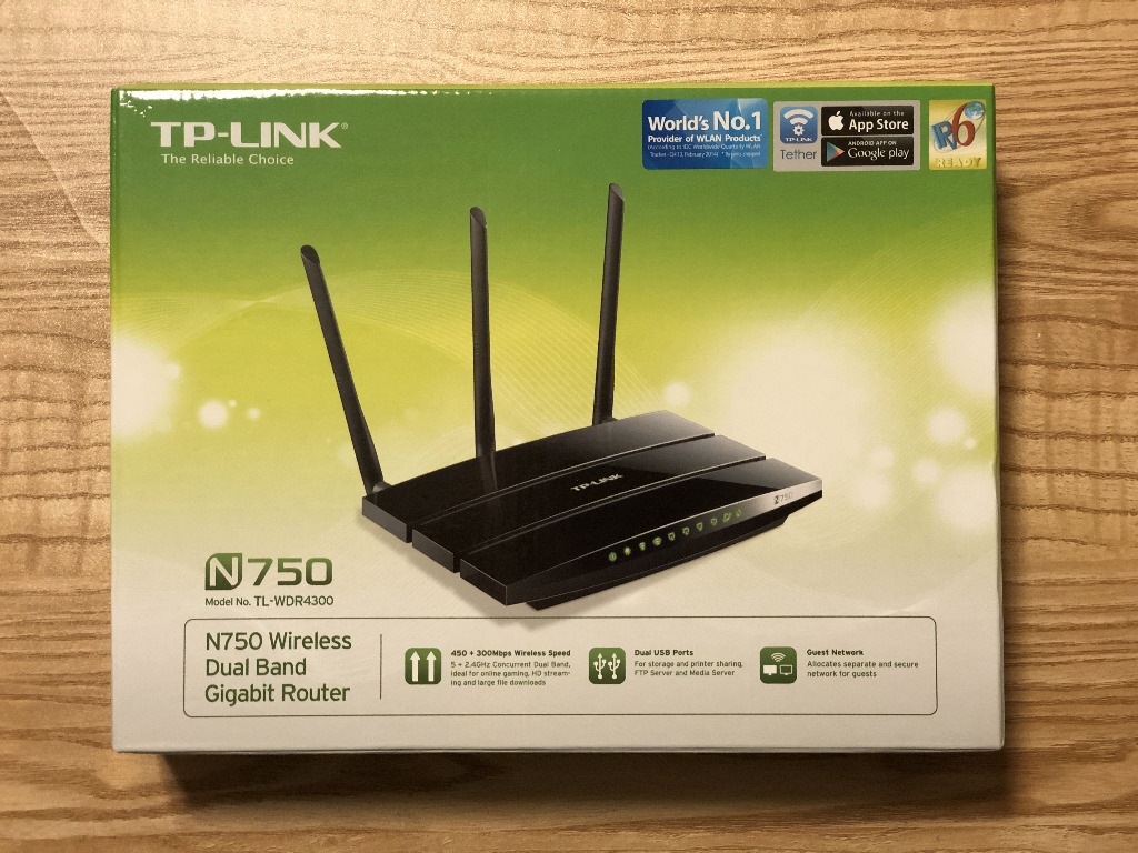 TP-LINK N750 Wireless Dual Band Gigabit Router, 電腦＆科技, 電腦周邊及配件, Wifi及上網 ...