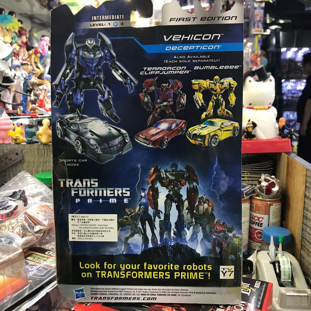 Transformers 變形金剛 PRIME THE FIRST EDITION VEHICON, 興趣及遊戲, 玩具 & 遊戲類 ...