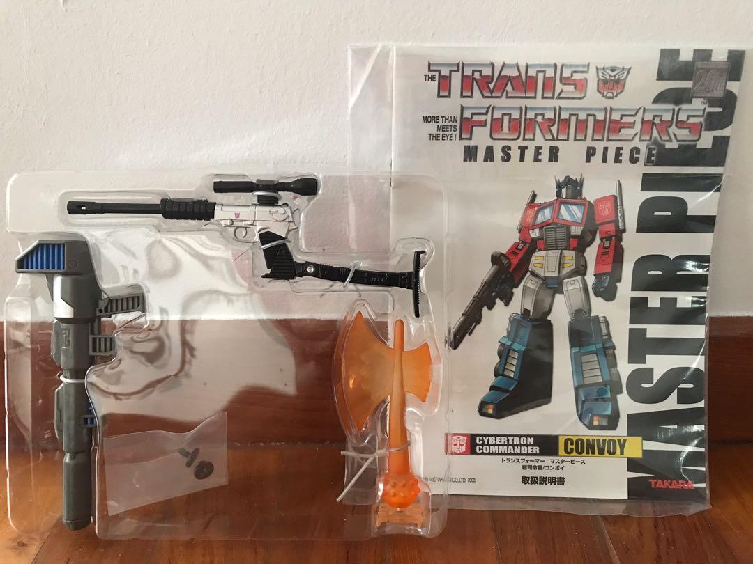 Transformers Masterpiece MP-1 Convoy Optimus Prime MP-5 Megatron ...