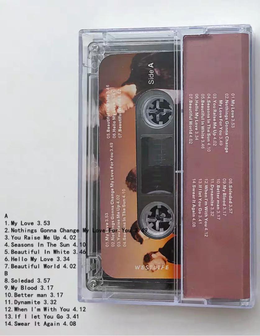 Westlife Greatest Hits Cassette Hobbies And Toys Music And Media Cds