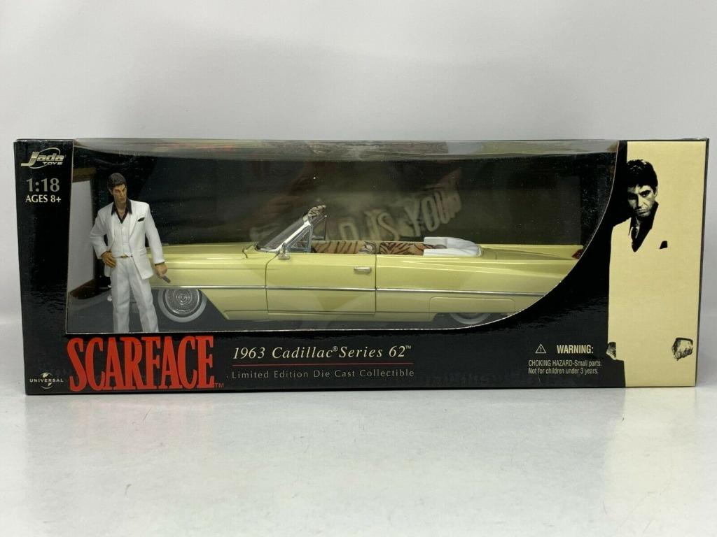 1/18 Cadillac Eldorado Scarface by Jada, Hobbies & Toys, Toys & Games ...