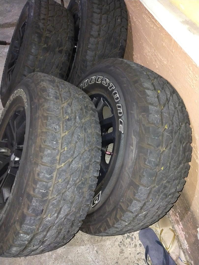 Ford Ranger Raptor mags and Bridgestone AT tires, Car Parts ...