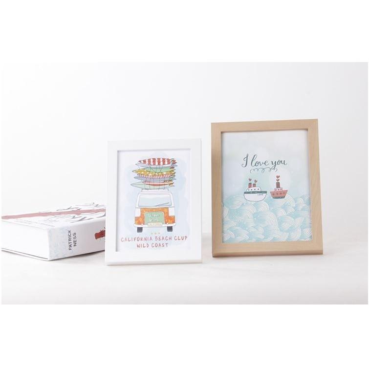 4R & 6R & 8R Modern Design Wood Photo Frame, Furniture & Home Living ...