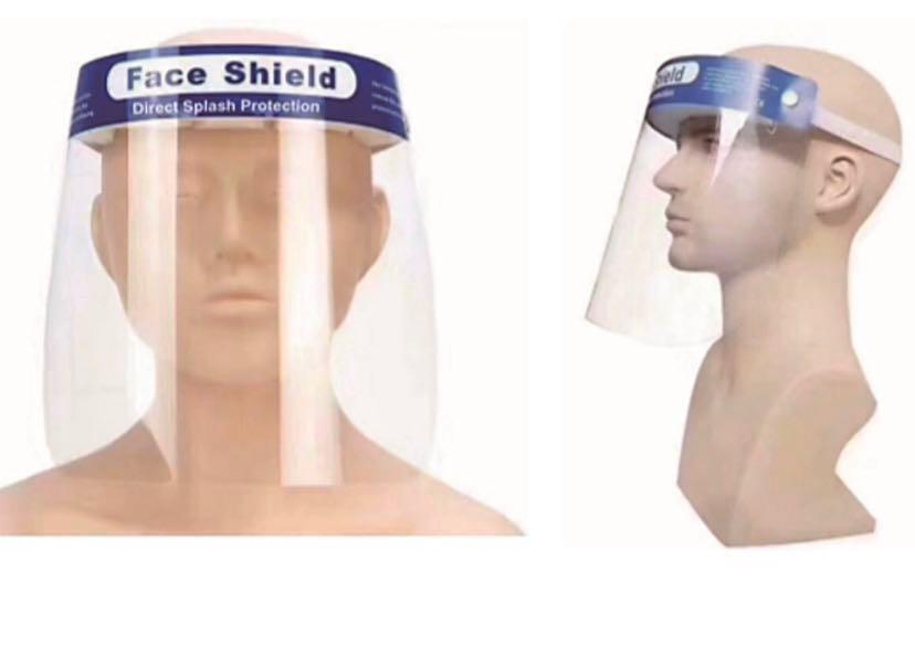 Adults and children Face shield screen, Health & Nutrition, Face Masks ...
