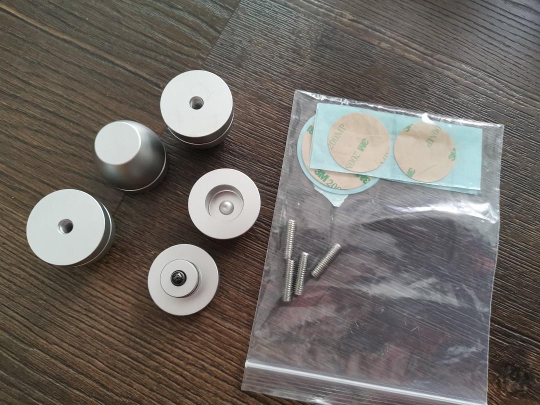 Ball bearing isolation footers, Audio, Other Audio Equipment on Carousell