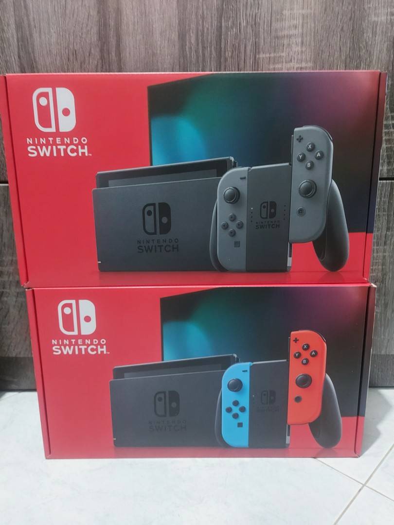 Brand New Nintendo Switch Console Gen 2, Video Gaming, Video Games ...