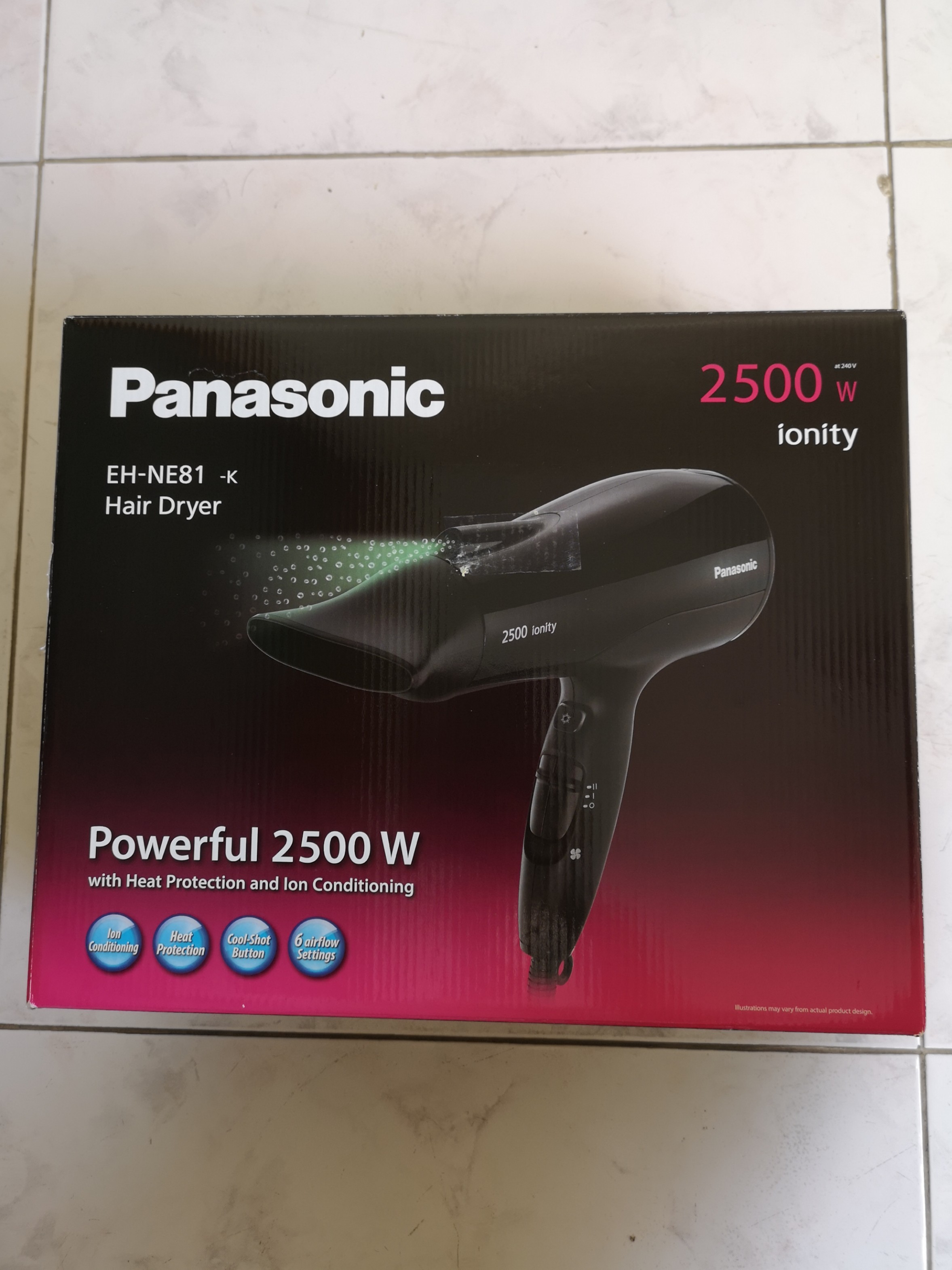 Panasonic Ionity Hair Dryer, Health & Beauty, Hair Care on Carousell