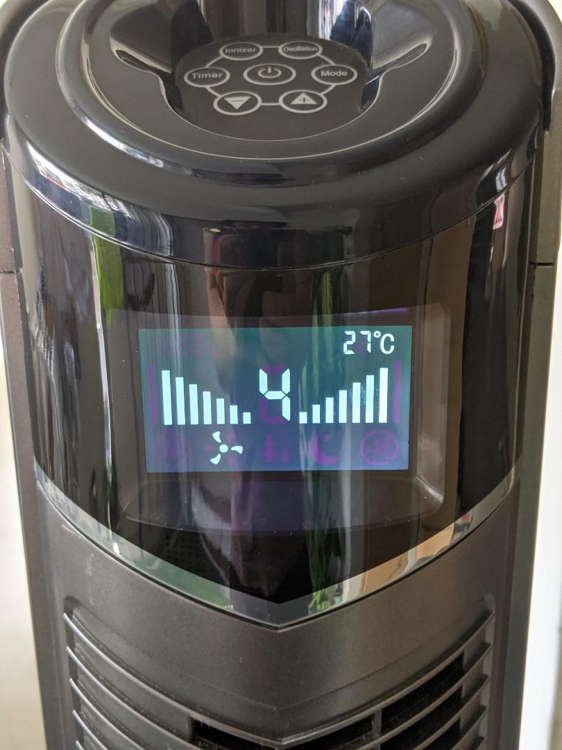 Branded Digital Tower Fan, Furniture & Home Living, Lighting & Fans ...