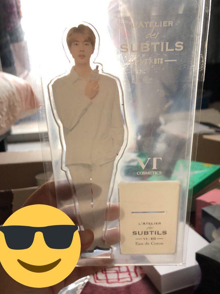 BTS Jin VT Subtils Standee, Hobbies & Toys, Collectibles & Memorabilia ...