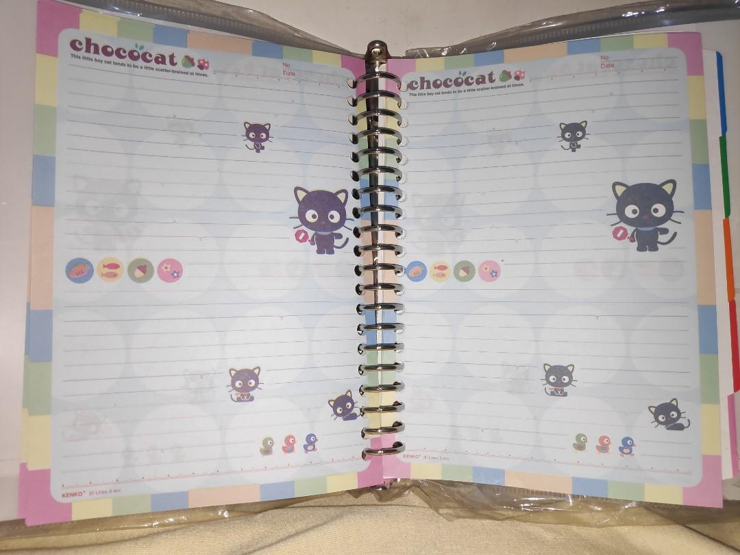 Buku Binder A4 Chococat (FREE 10 LEMBAR KERTAS BINDER SET CHOCOCAT ...