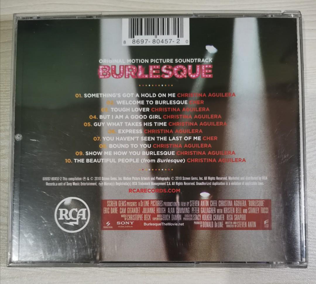 Burlesque : Soundtrack | Christina Aguilera & Cher, Hobbies & Toys ...
