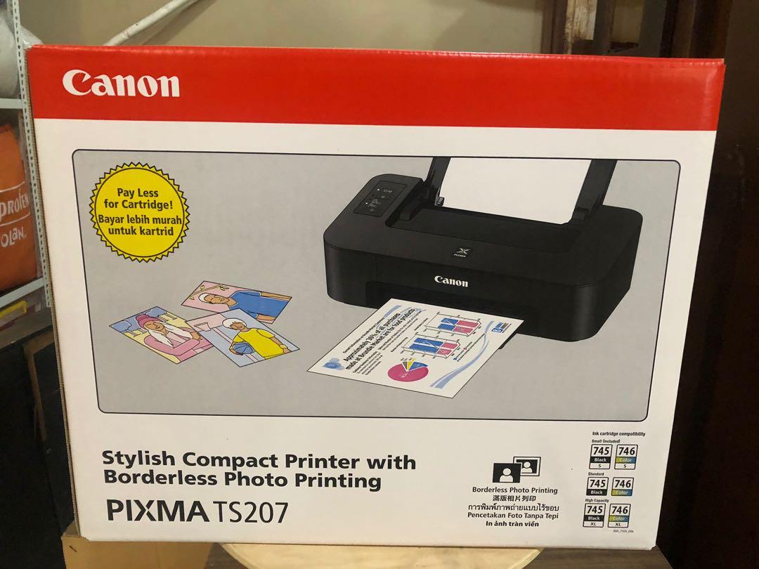 Canon Pixma TS207 Printer, Computers & Tech, Printers, Scanners ...