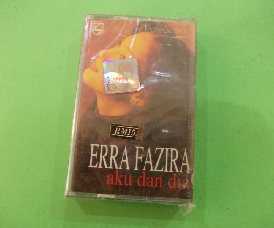 CASSETTE / KASET ERRA FAZIRA : AKU DAN DIA ALBUM (1995) POP SEMBILU ...