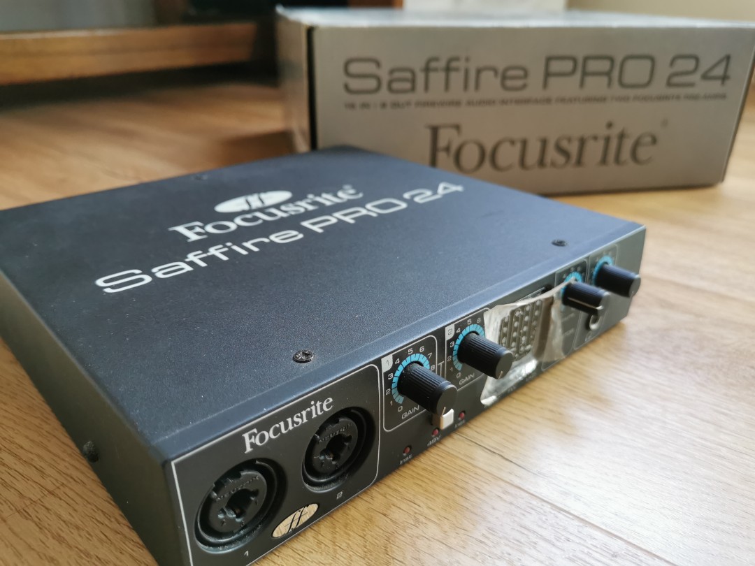 Focusrite Saffire PRO 24, Hobbies & Toys, Music & Media, Music ...