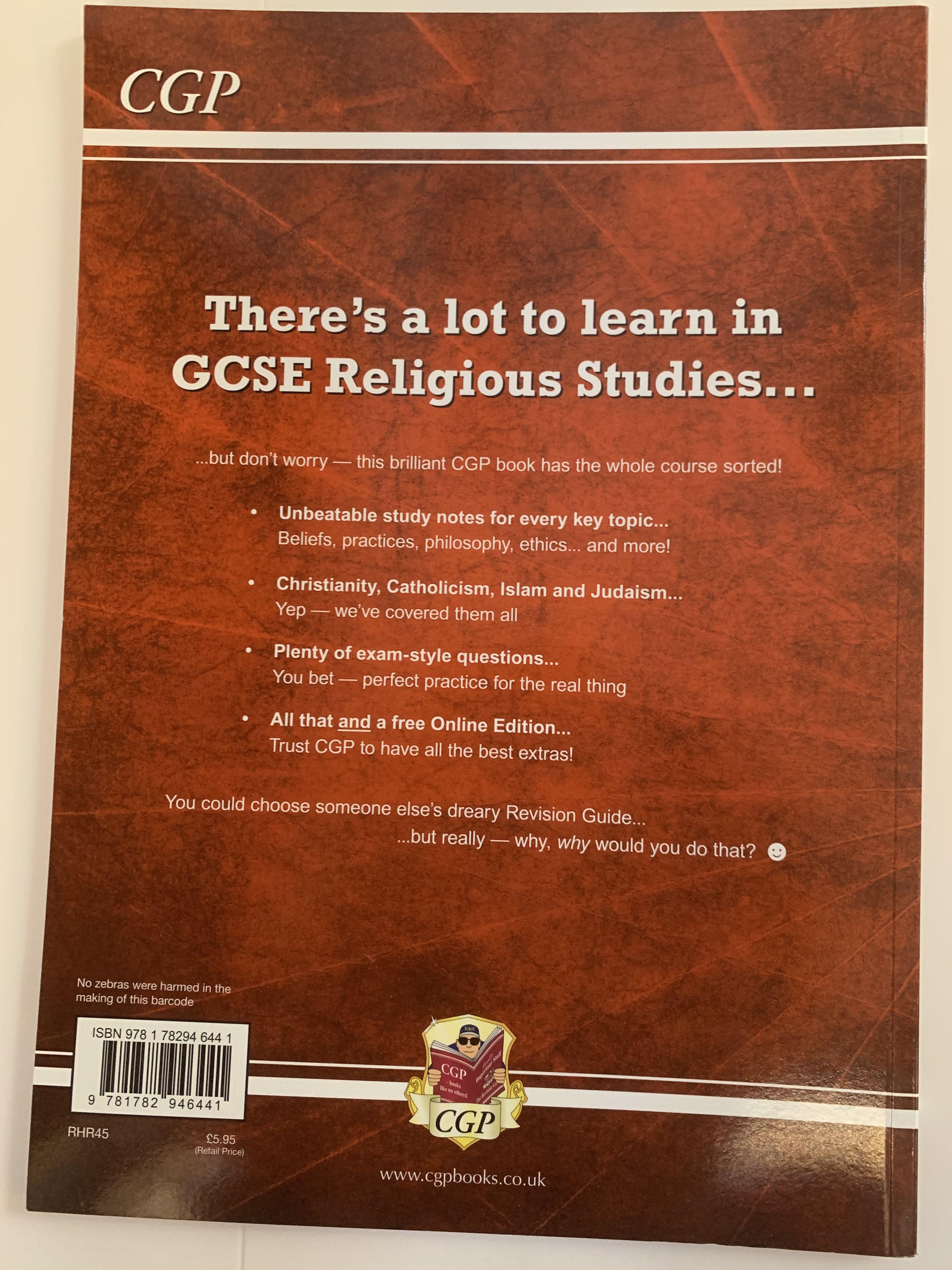 IGCSE Religious Studies 宗教 GCSE, 興趣及遊戲, 書本 & 文具, 教科書 - Carousell