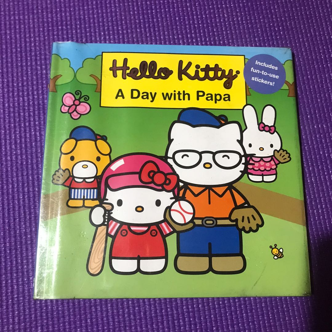 Hello Kitty A Day With Papa book, Hobbies & Toys, Books & Magazines ...