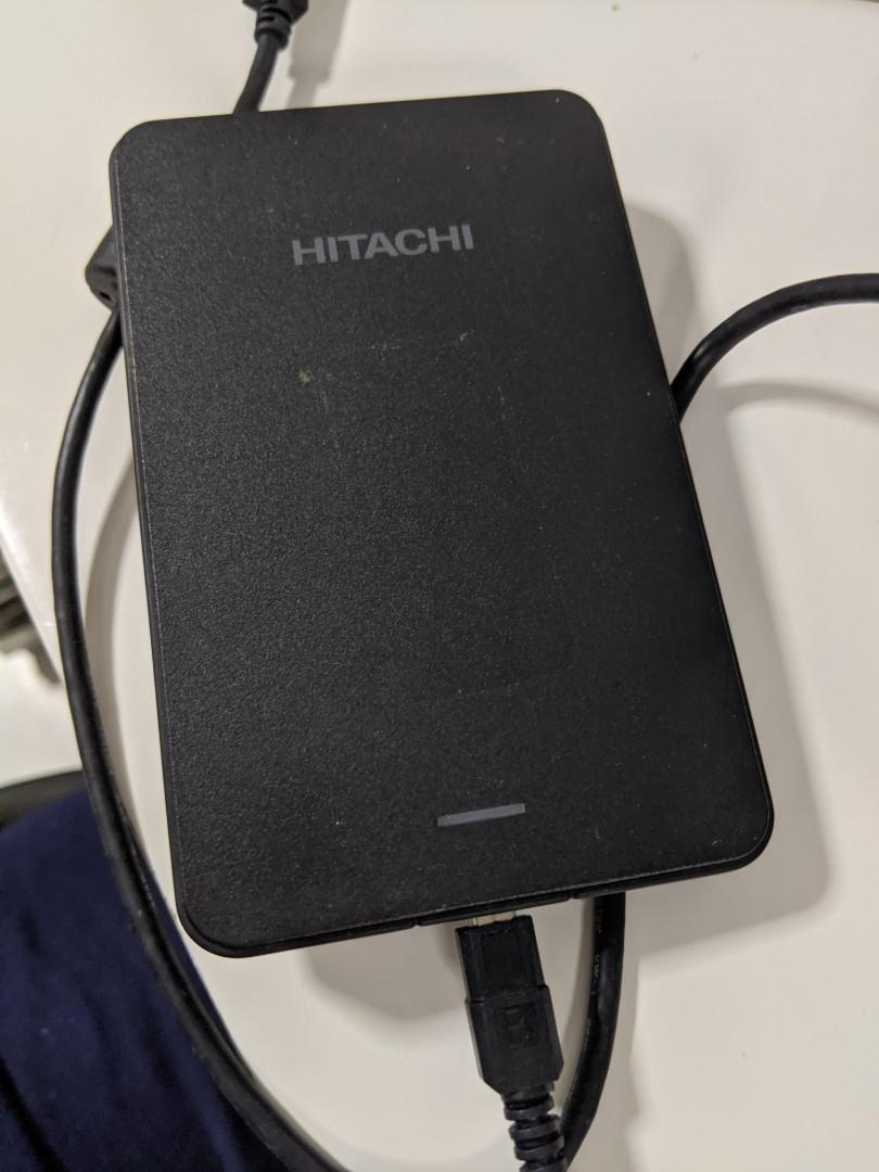 Hitachi portable Hard drive 698GB, Computers & Tech, Parts ...