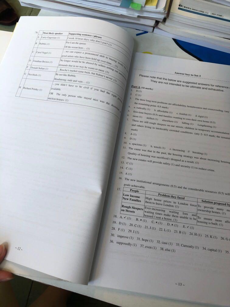 Hkdse_English mock exam paper_paper one, 教科書 - Carousell Hkdse_English mock exam paper_paper one, 教科書 - Carousell