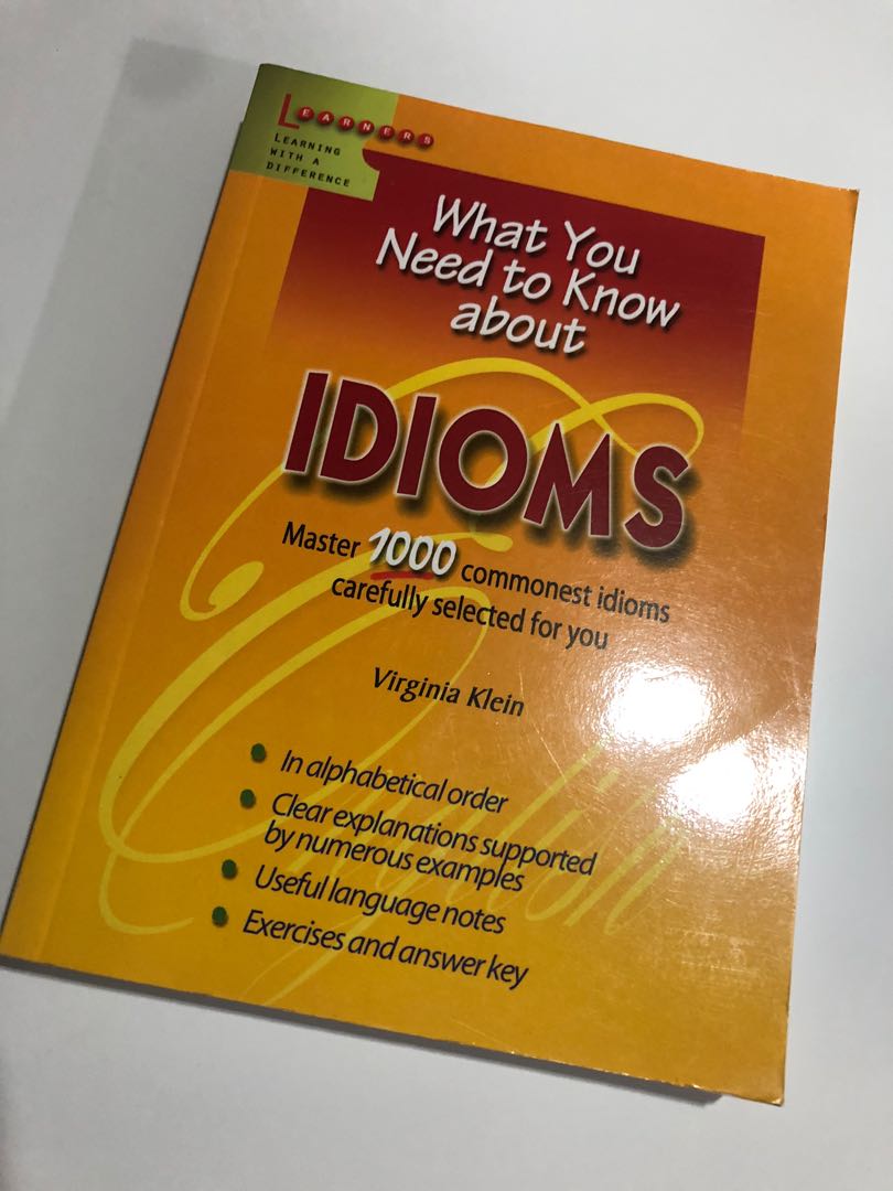 Idioms Book, Hobbies & Toys, Books & Magazines, Assessment Books on ...
