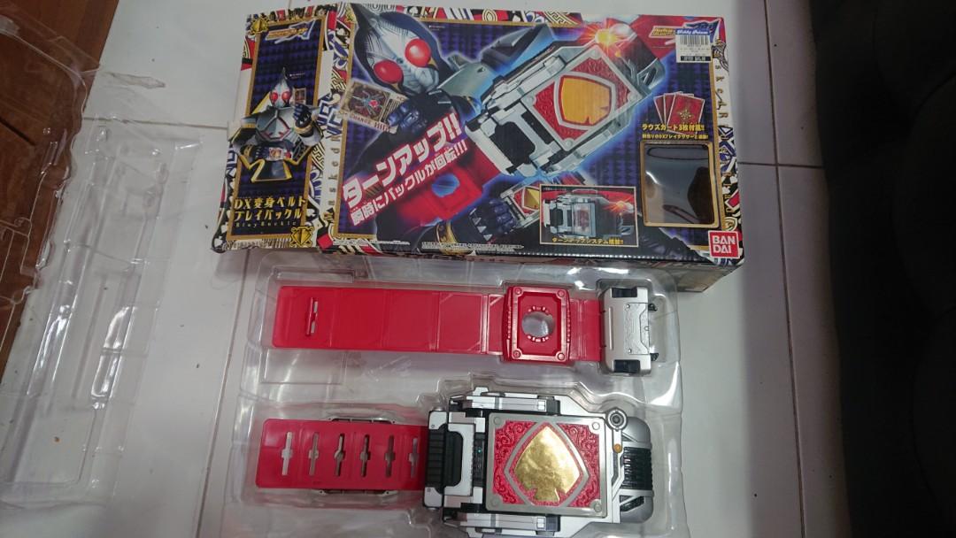 Kamen rider Blade Dx blaybuckle, blayrouzer, king rouzer, Hobbies ...