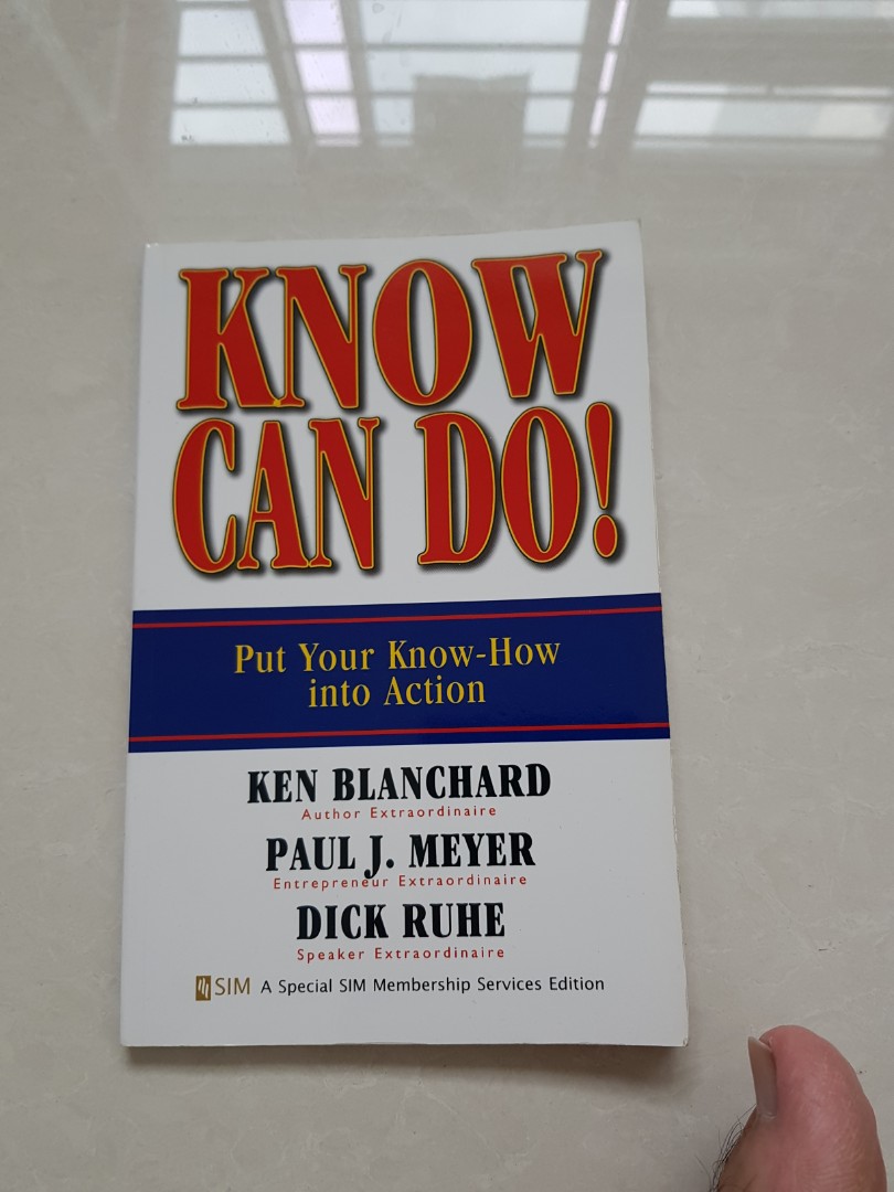 Know Can Do, Hobbies & Toys, Stationery & Craft, Art & Prints on Carousell