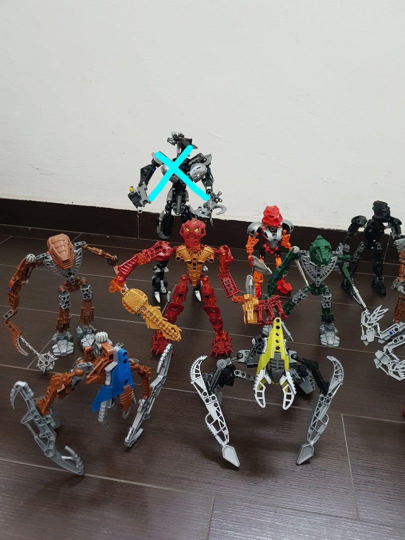 Lego Bionicles, Hobbies & Toys, Toys & Games on Carousell