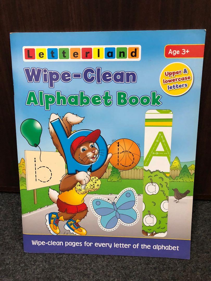 Letterland Wipe-Clean Alphabet Book 兒童英文字寫字練習書, 興趣及遊戲, 書本 & 文具, 小說 ...