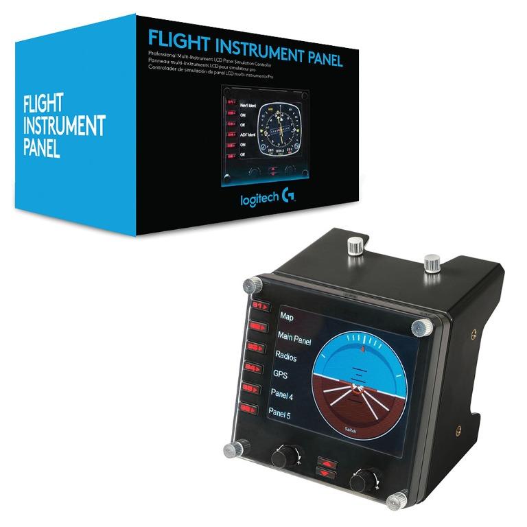 Logitech G Pro Flight Instrument Panel Simulator, Video Gaming, Video ...