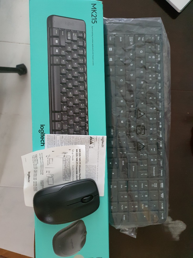 Logitech Mk215 Wireless Keyboard And Mouse Combo Computers And Tech
